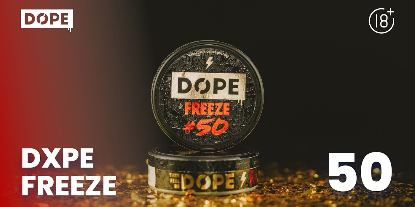 DOPE 50mg Nicotine Pouches: Strong and Smooth Nicotine - Vapesupermall