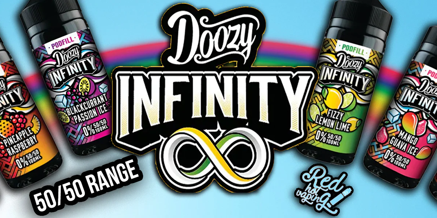 Doozy Vape Co Infinity Blue Razz Mojito Nic Salt E Liquid - Vapesupermall