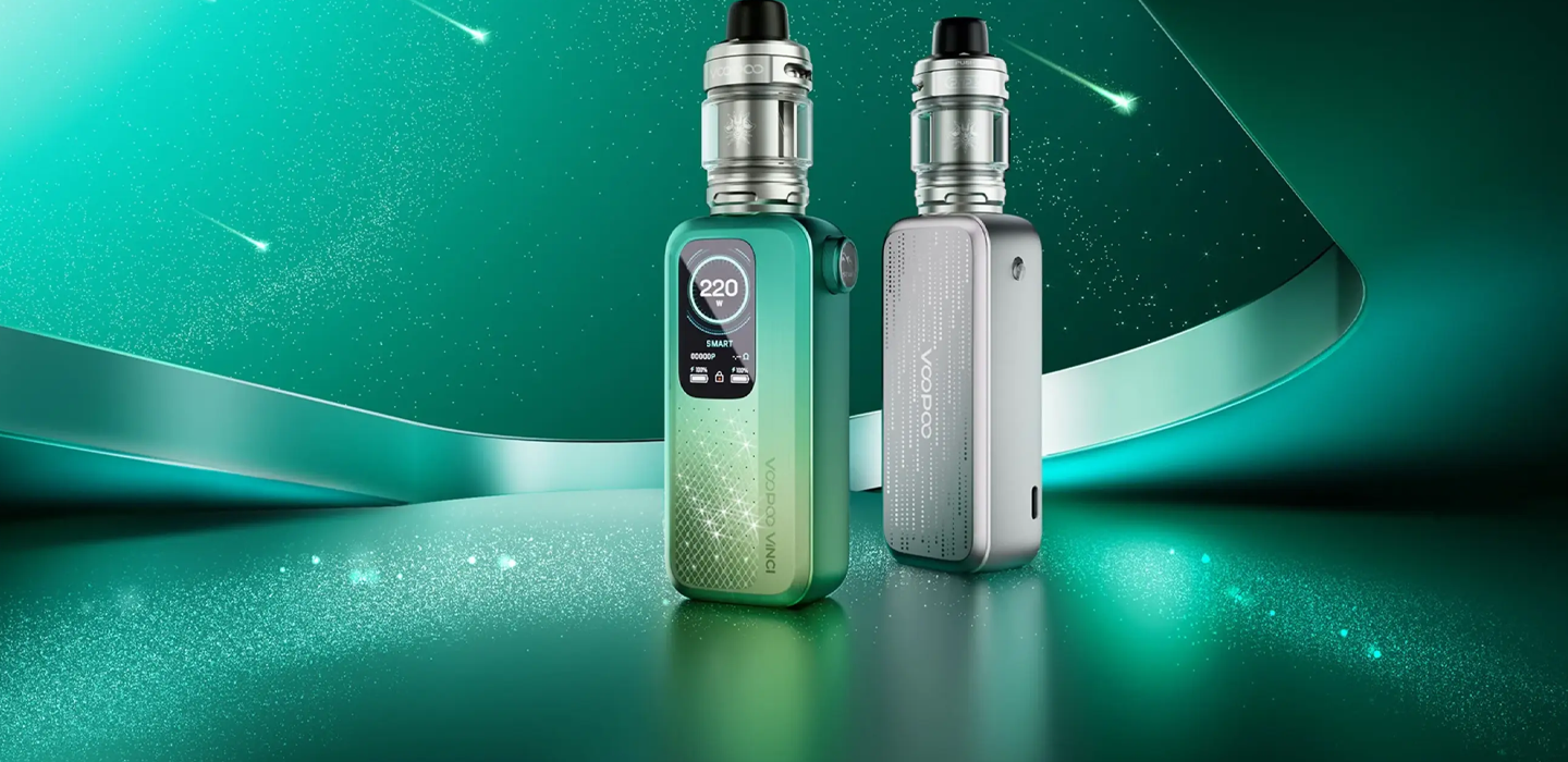Enhanced Flavor Voopoo Vinci Spark 220 Pod Vape Device - Vapesupermall